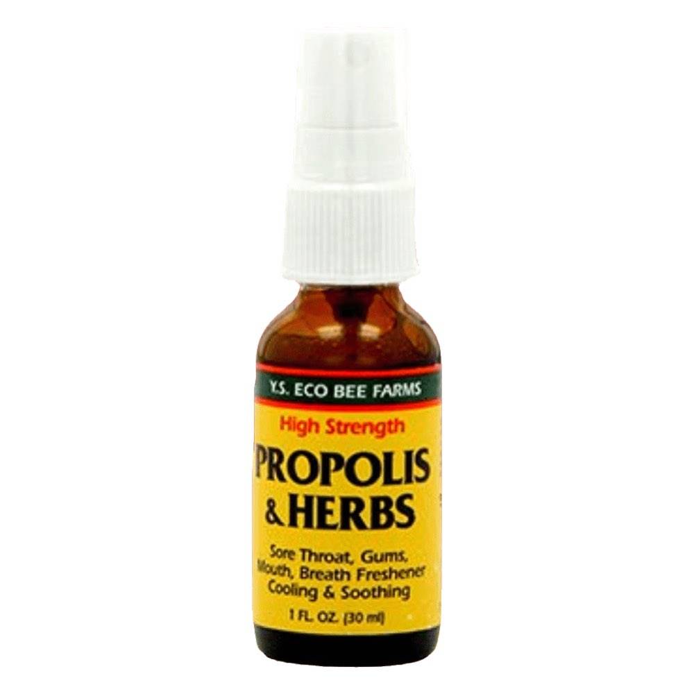 Y.S. Eco Bee Farms Propolis & Herbs Tincture Spray | Optimally Organic