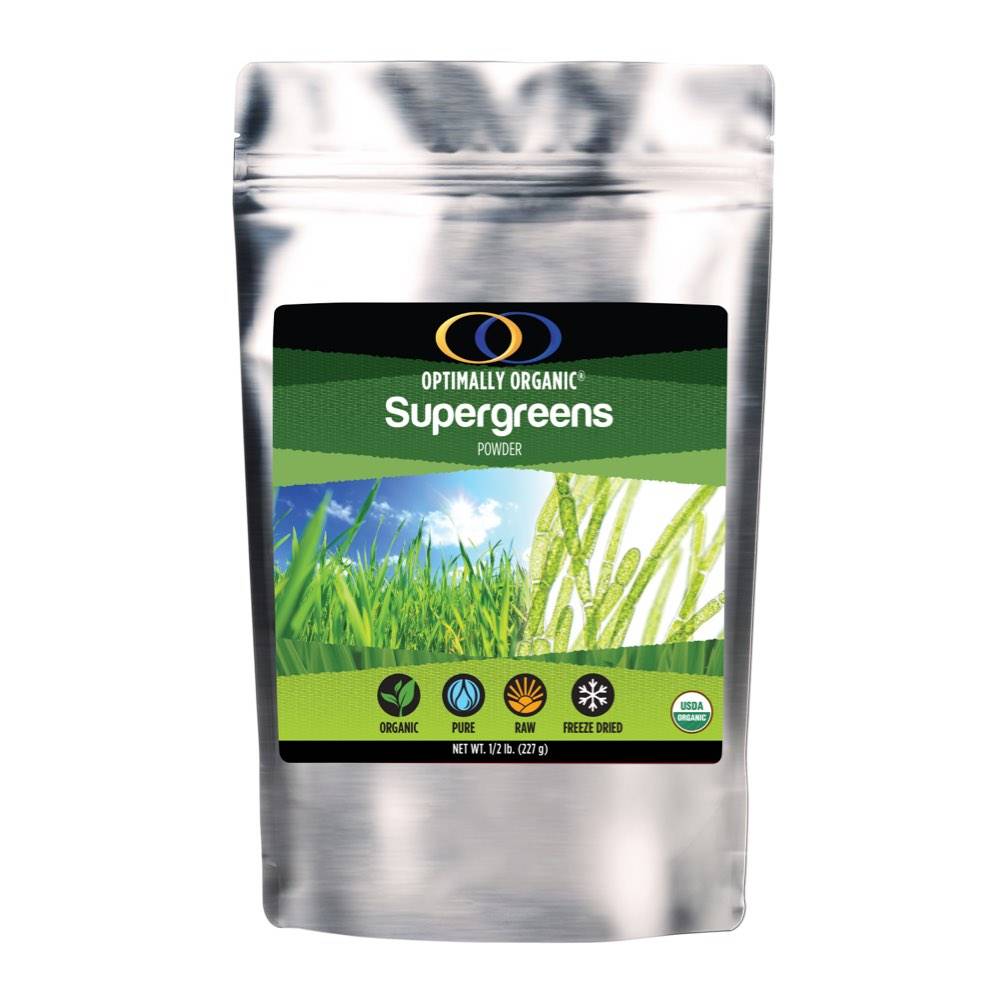 SuperGreens Powder (1/2 lb) – Optimally Organic